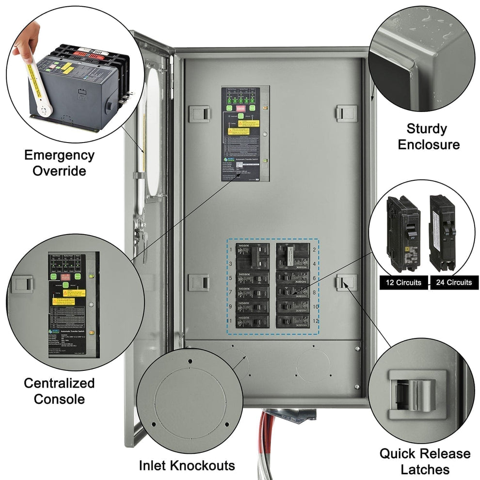 50 Amp Automatic Transfer Switch for Power Generators | Nature's Generator