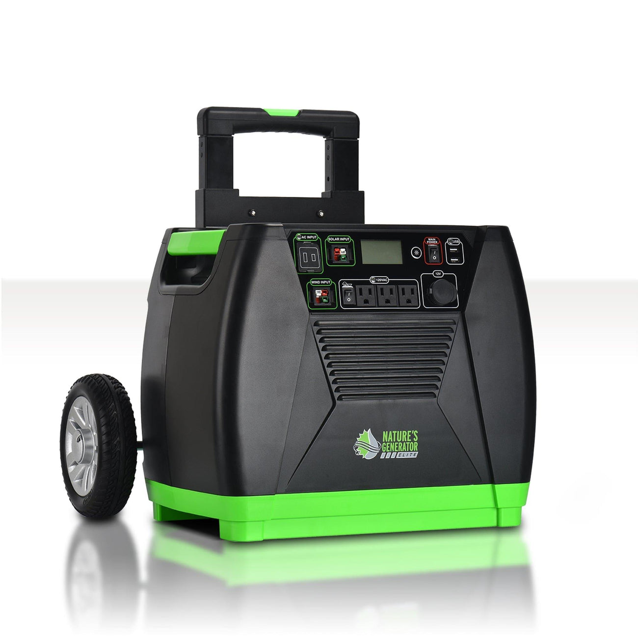 Nature's Generator Elite: 3600W Solar Generator for Backup or Off-Grid